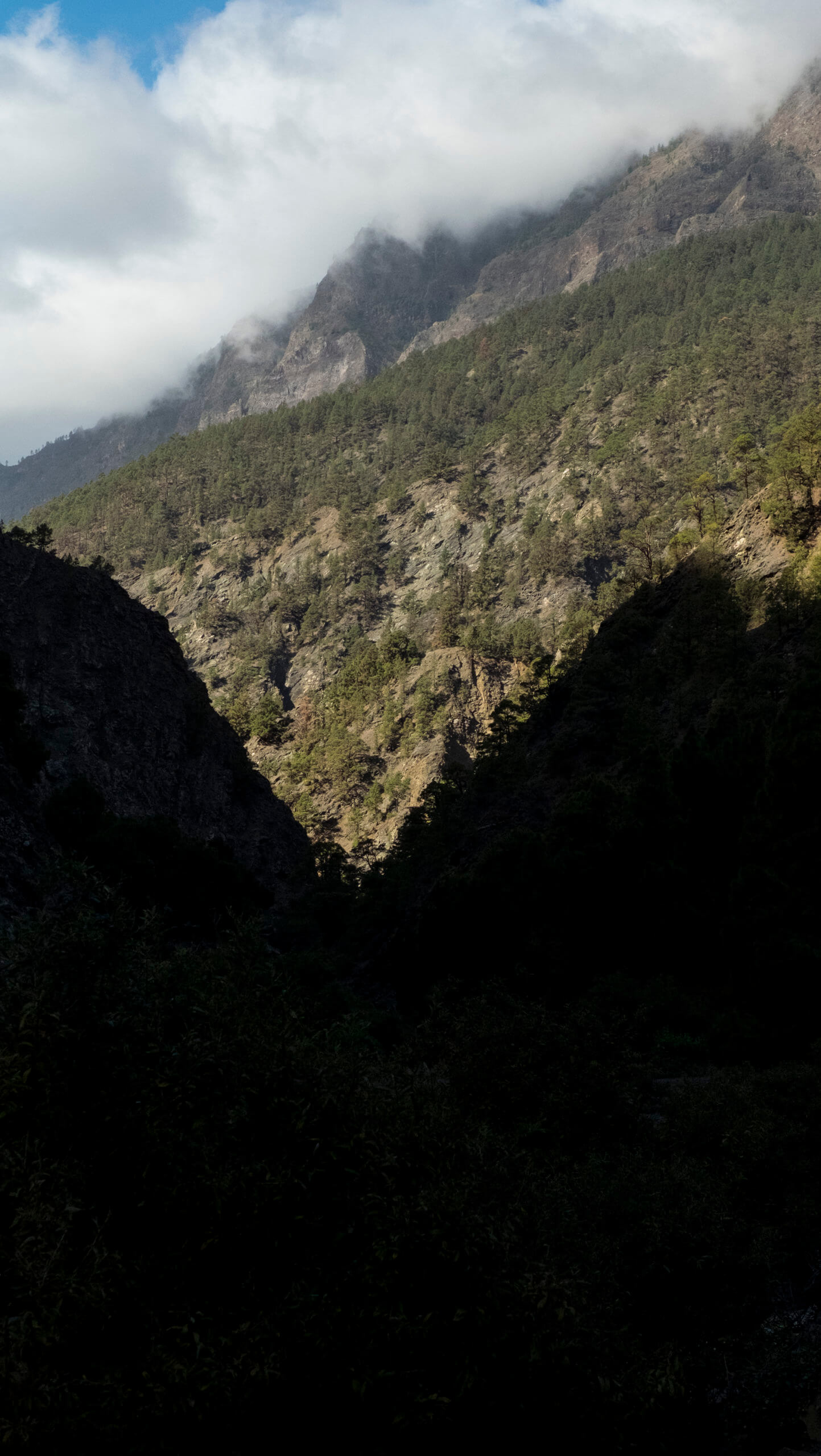 Caldera del volcán Taburiente en La Palma - TrotandoMundos