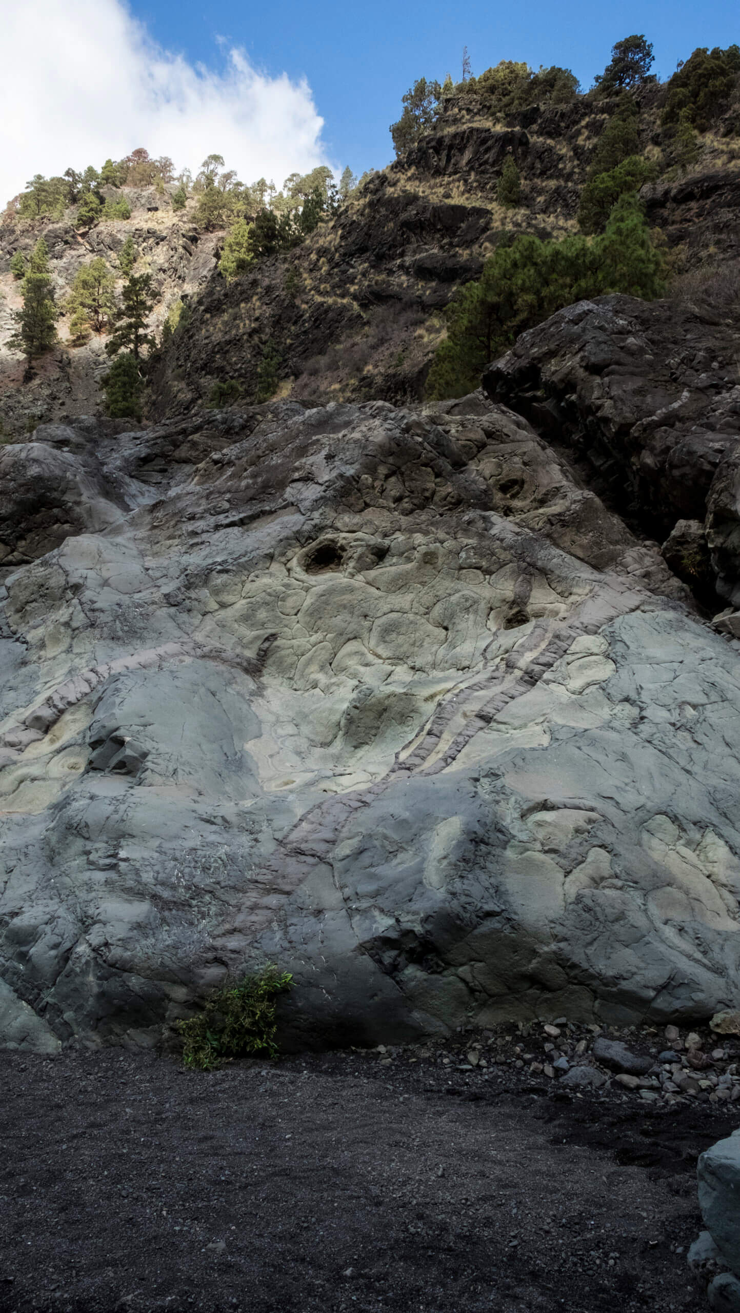 Caldera del volcán Taburiente en La Palma - TrotandoMundos